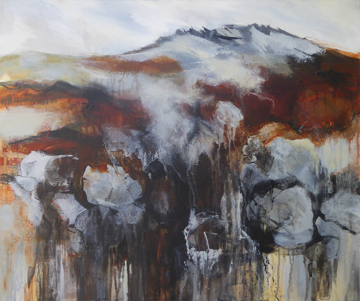 Bron Jones : Painter : Gelli Aur – Studio Cennen