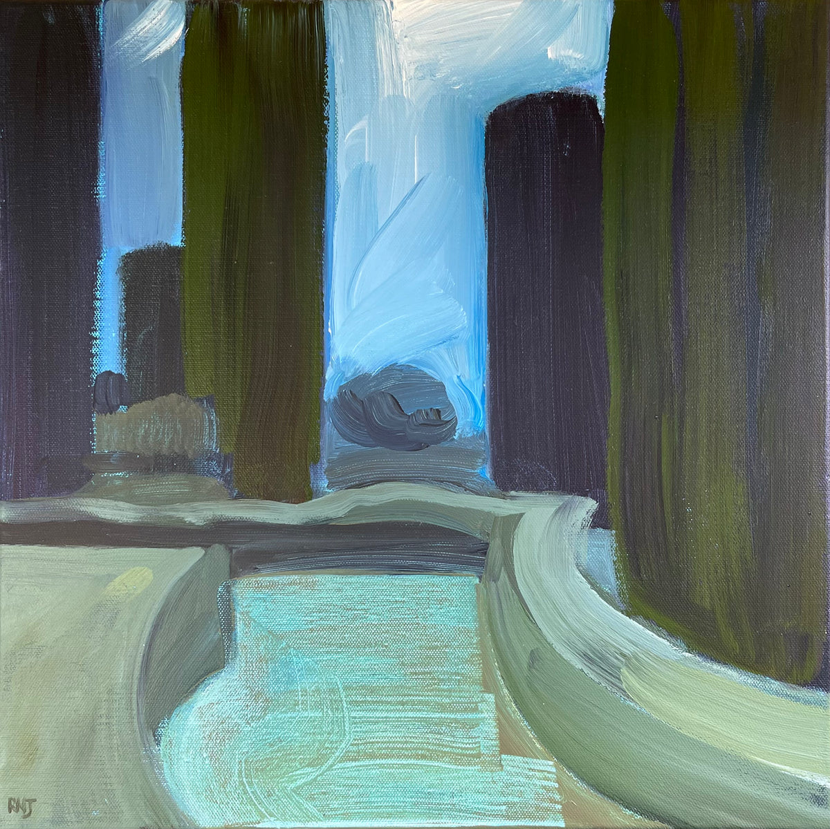 Yew Pillars – Studio Cennen