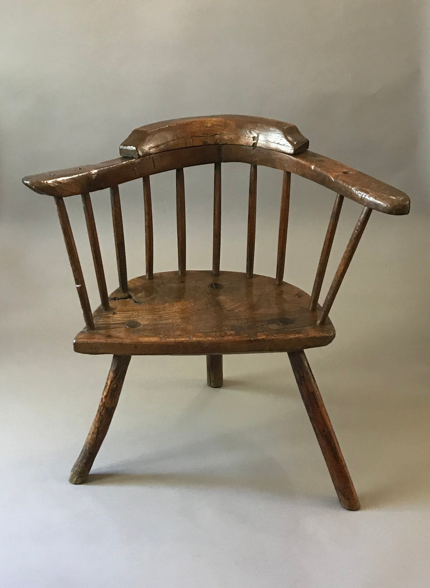 Small 18th century Cardiganshire stick chair – Studio Cennen