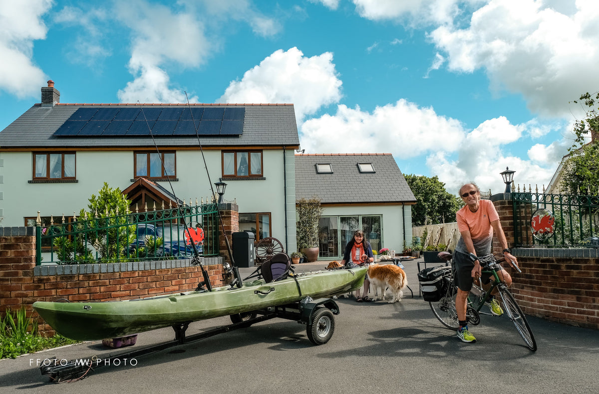 Denise and Nigel with Bryn and Bendi – Studio Cennen
